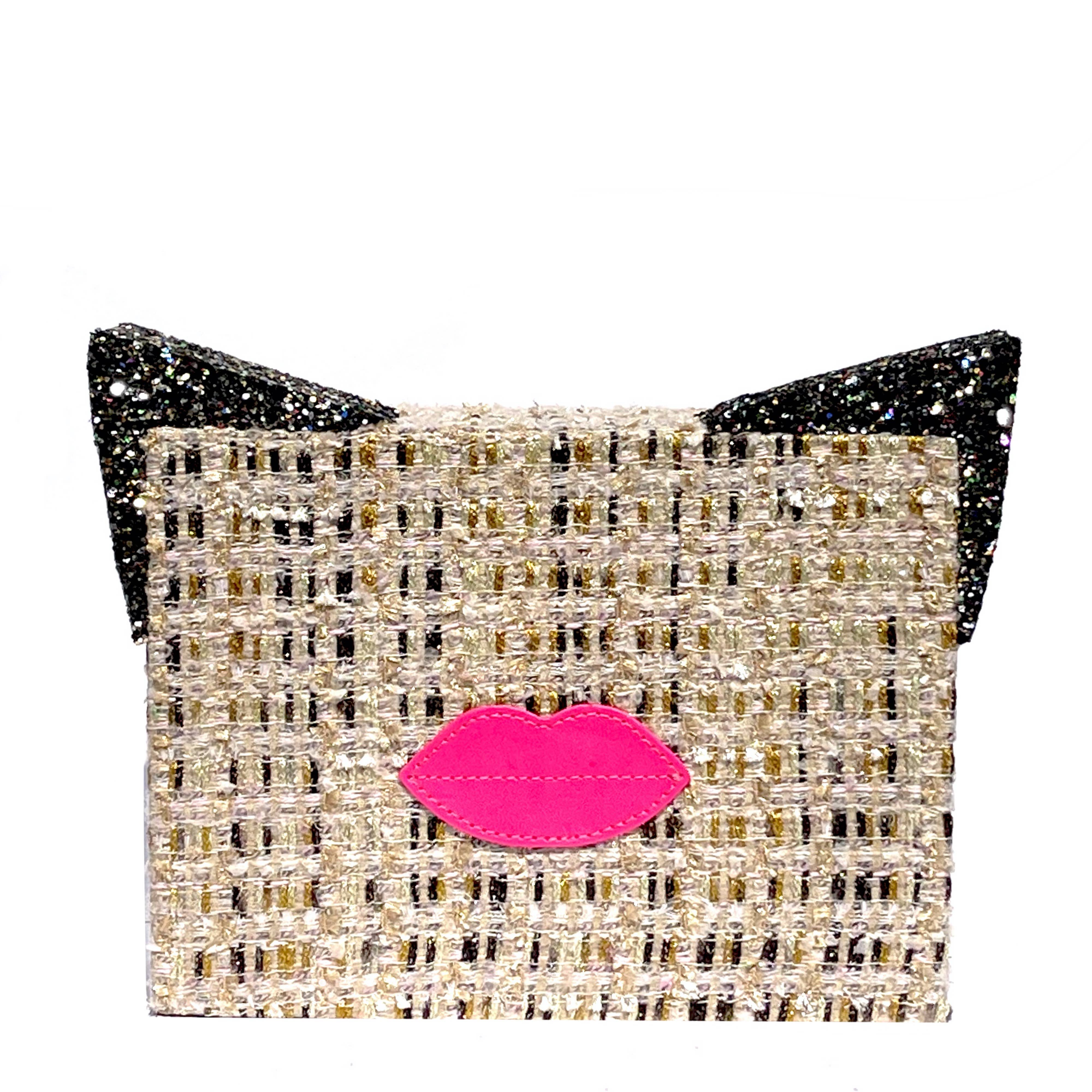 Pink Lips Cat Purse – Olivina Boutique